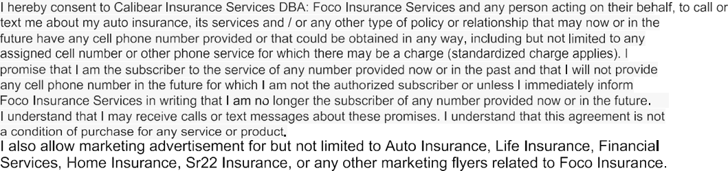 Contact - Foco Insurance Services